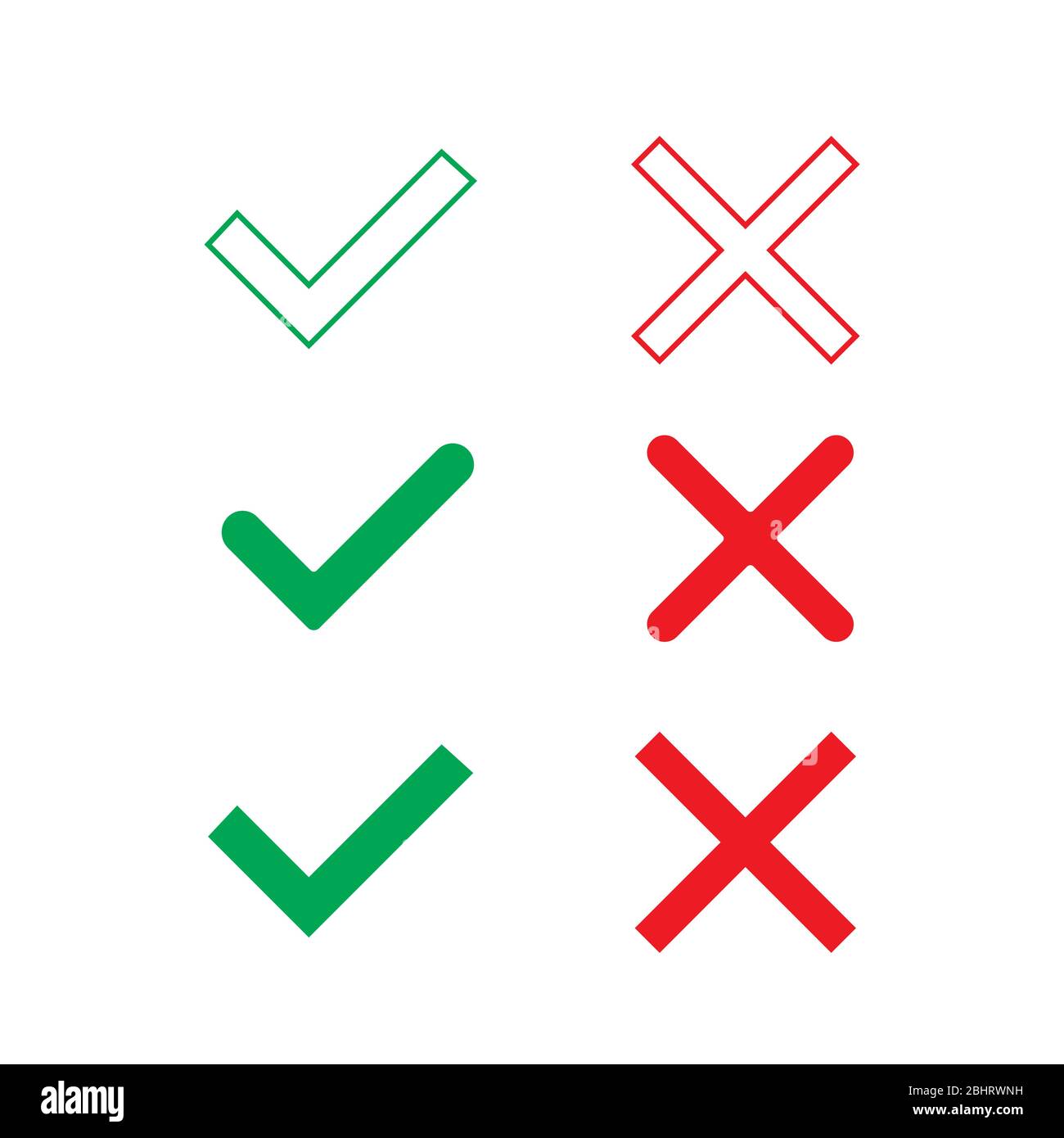 Icona del segno di spunta immagini e fotografie stock ad alta ...