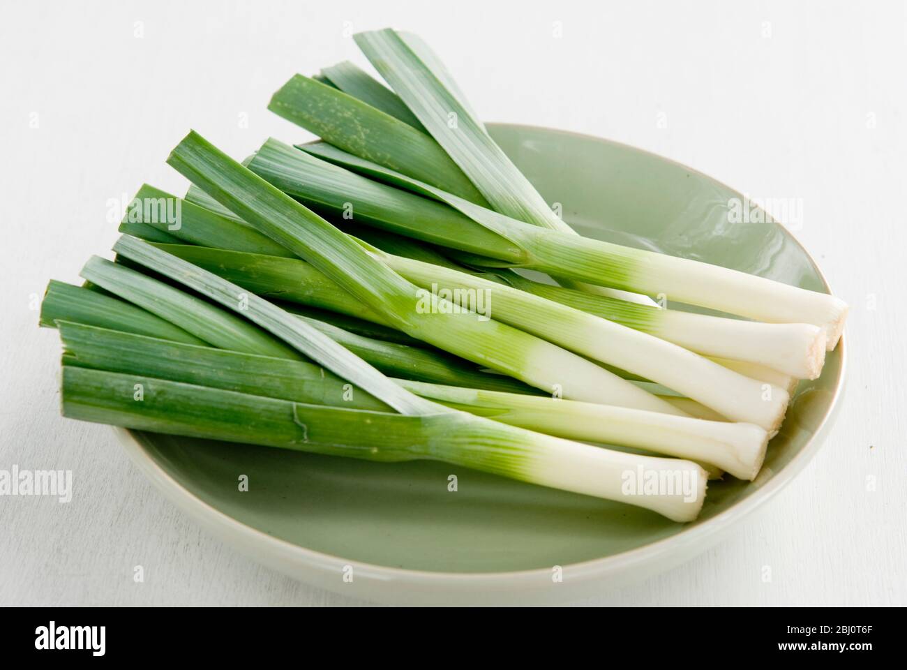Porri freschi immagini e fotografie stock ad alta risoluzione - Alamy