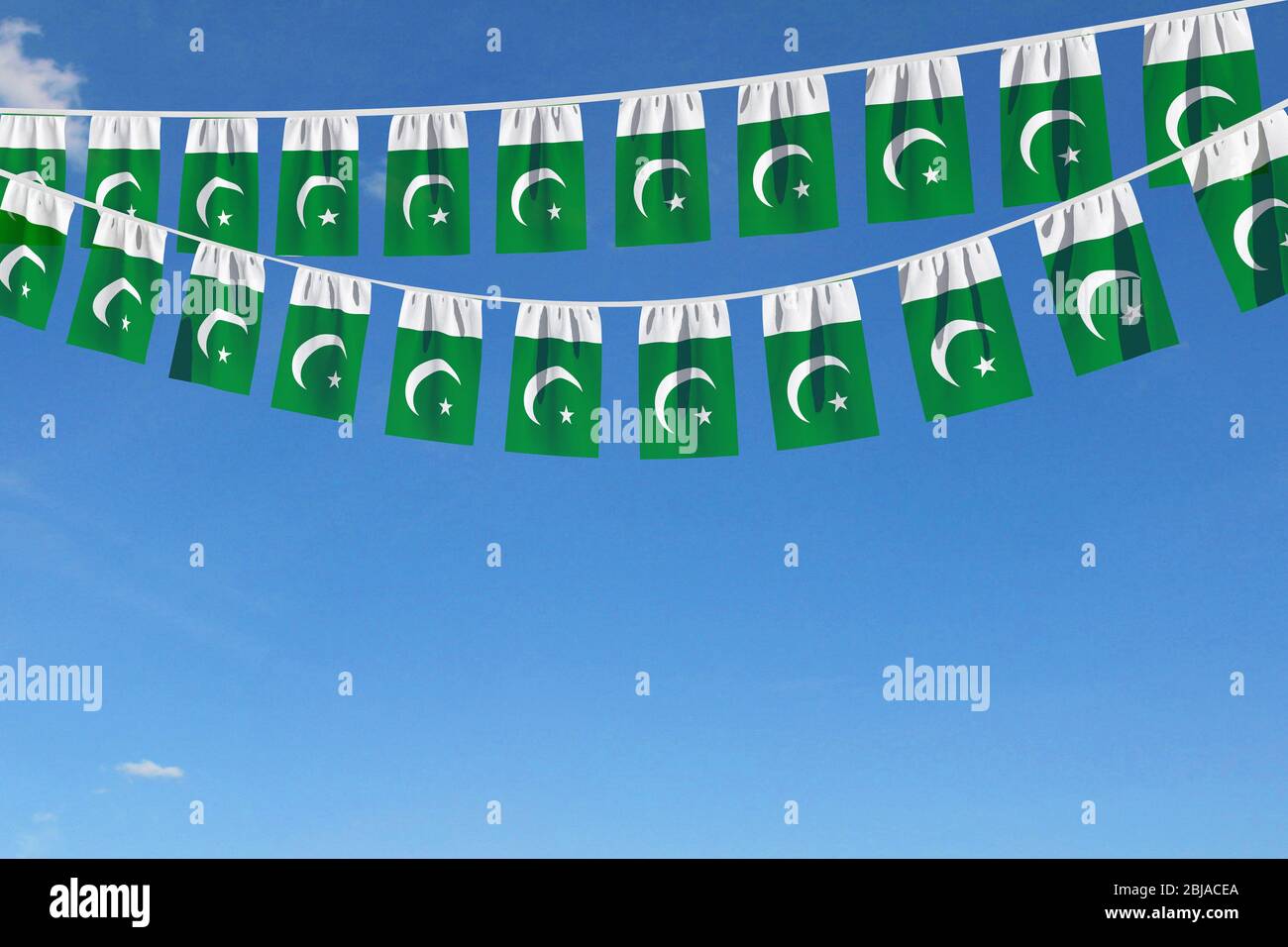 Bandiera pakistan 3d immagini e fotografie stock ad alta risoluzione ...