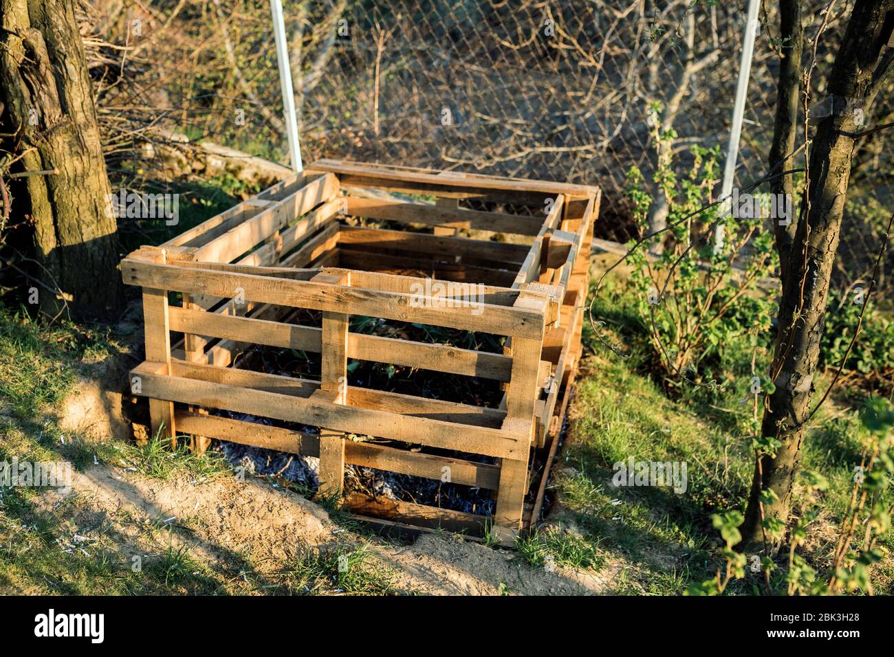 Scomparto di compostaggio di pallet immagini e fotografie stock ad alta ...