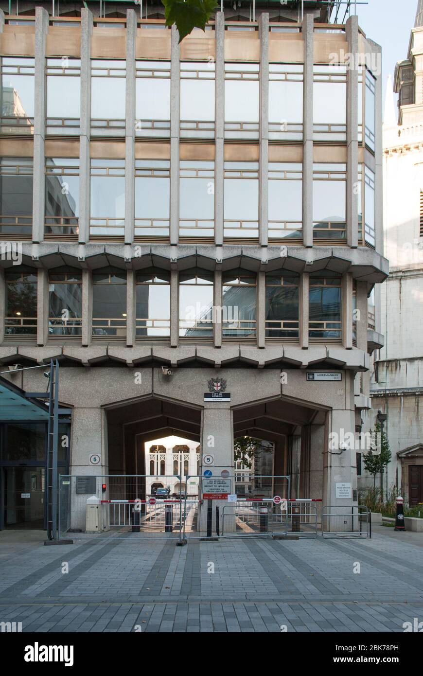 1950 anni '70 architettura Stone City of London Corporation West Wing ...