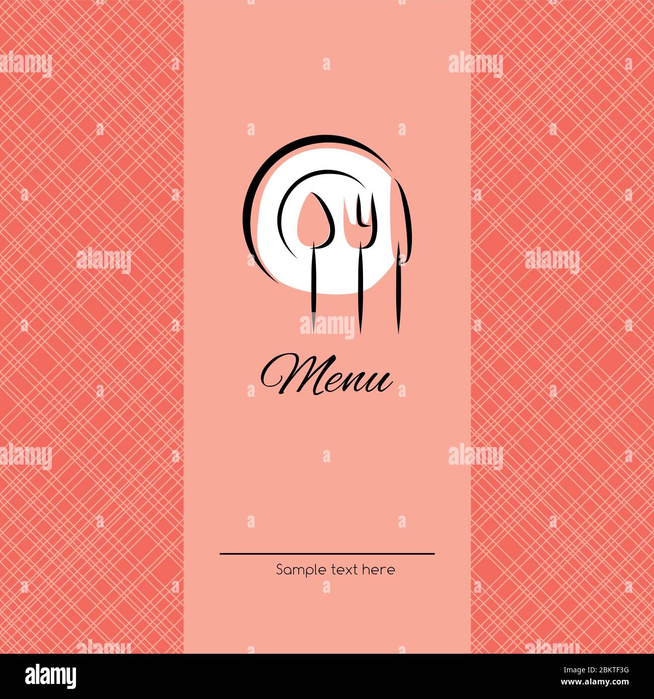 Disegno della copertina del menu immagini e fotografie stock ad alta ...