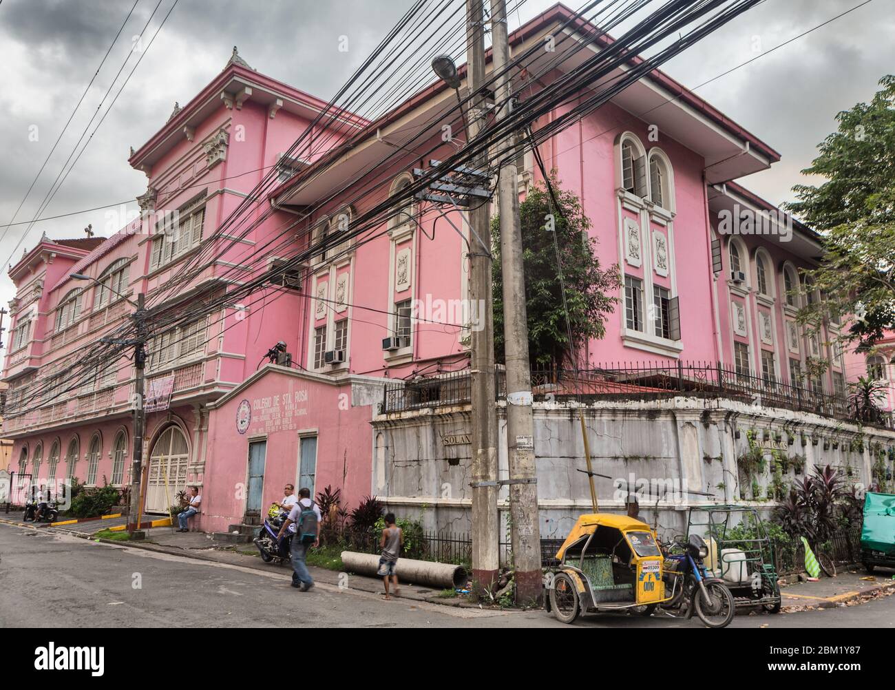 Intramuros centro storico di manila immagini e fotografie stock ad alta ...