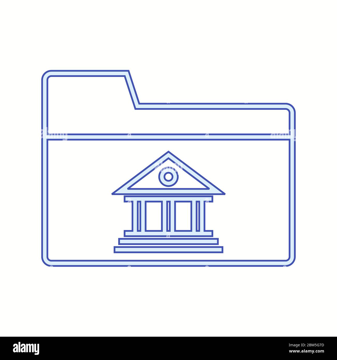 Icona finanziaria bancaria Immagini Vettoriali Stock - Alamy