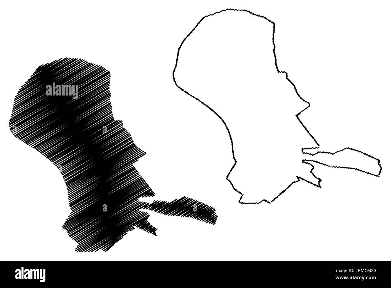 Città di Granada (Regno di Spagna, Andalusia) mappa vettoriale ...