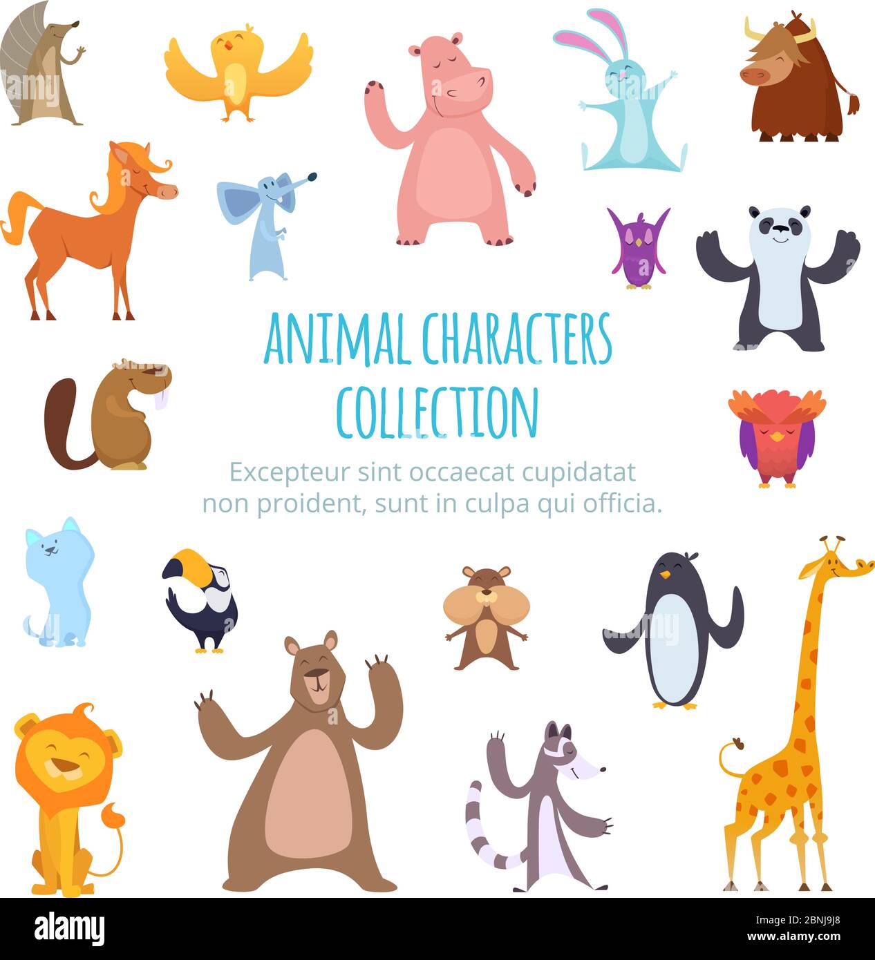 Immagini di animali carini Immagini Vettoriali Stock - Alamy