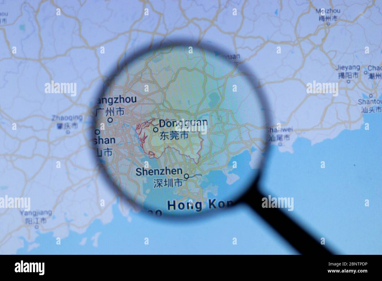 Mappa di dongguan immagini e fotografie stock ad alta risoluzione - Alamy