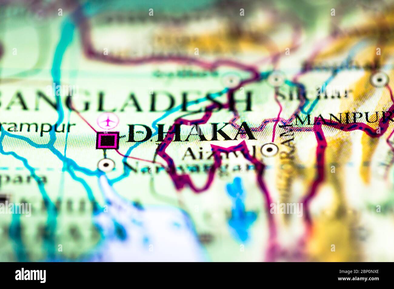 Mappa di dacca immagini e fotografie stock ad alta risoluzione - Alamy