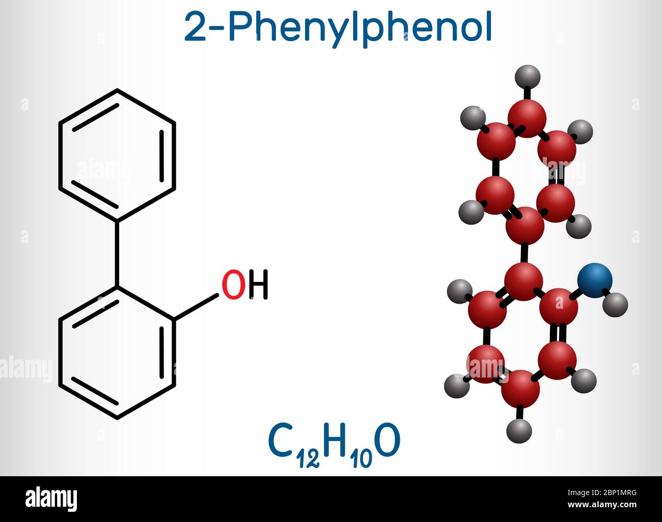 Molecola conservante 2 fenilfenolo immagini e fotografie stock ad alta ...