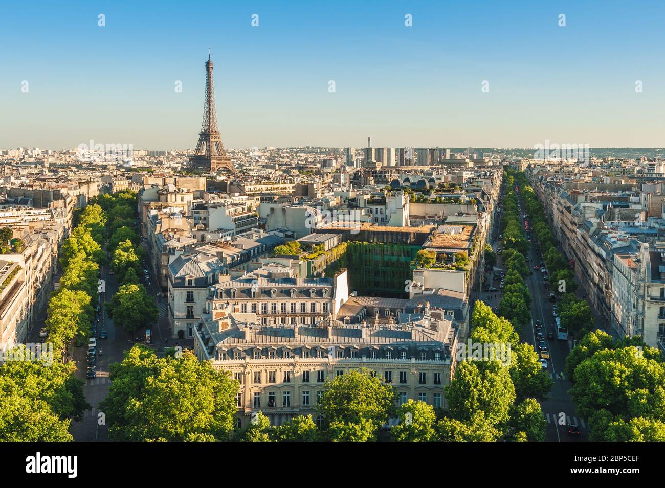 Torre eiffel parigi scenica immagini e fotografie stock ad alta ...