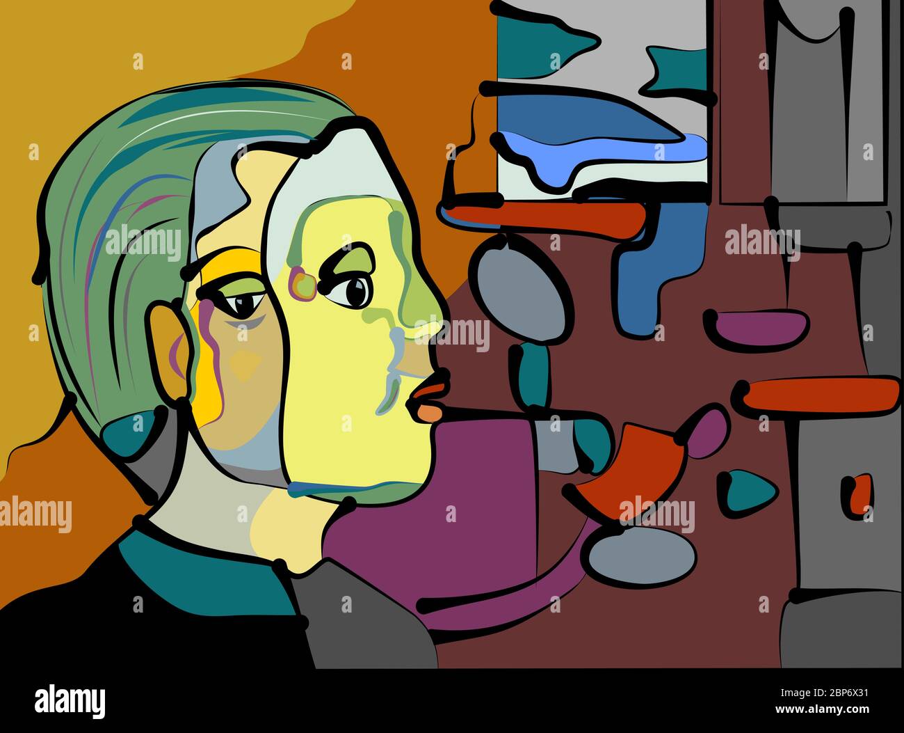 Espressionismo arte Immagini Vettoriali Stock - Alamy