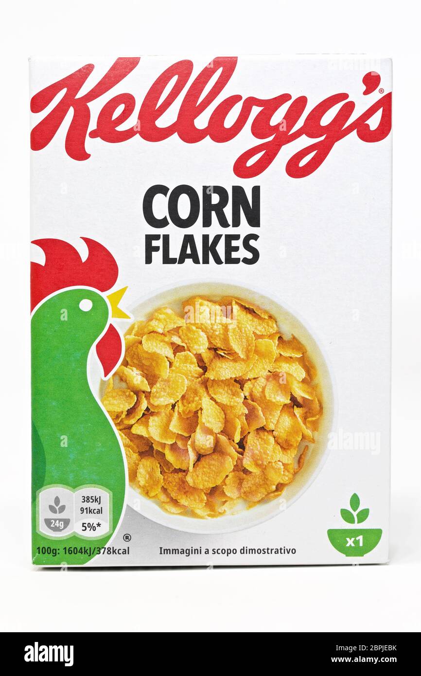 Kelloggs corn flakes box immagini e fotografie stock ad alta ...