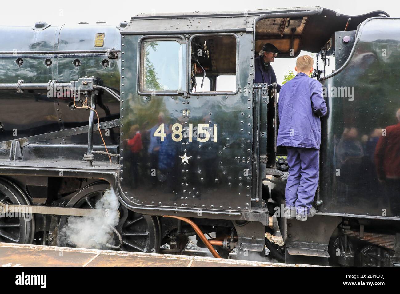 LMS Stanier Class 8F 8151 (British Railways No. 48151) è una locomotiva ...