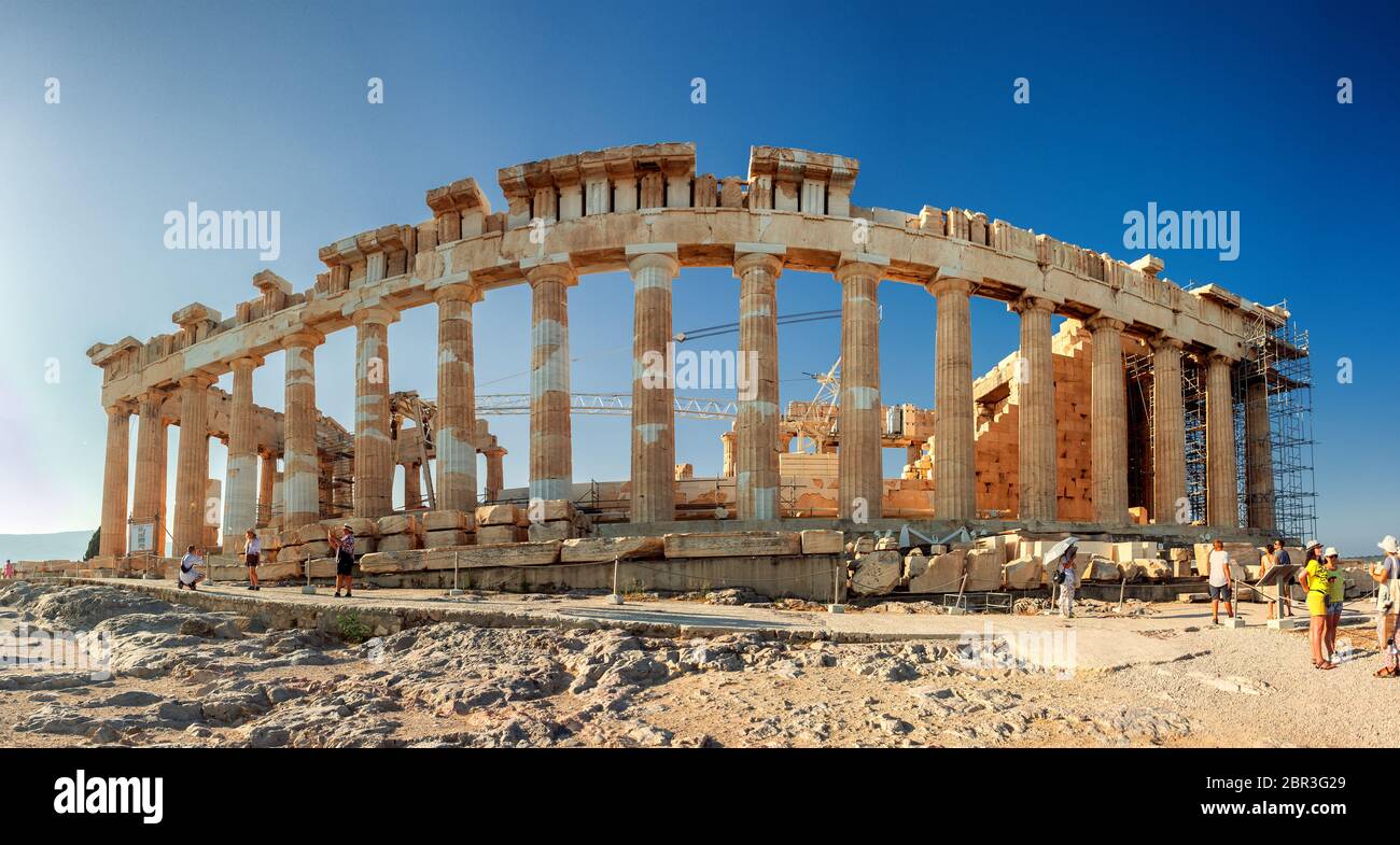 Partenone Acropoli Atene Grecia Rovina Immagini e Fotos Stock - Alamy