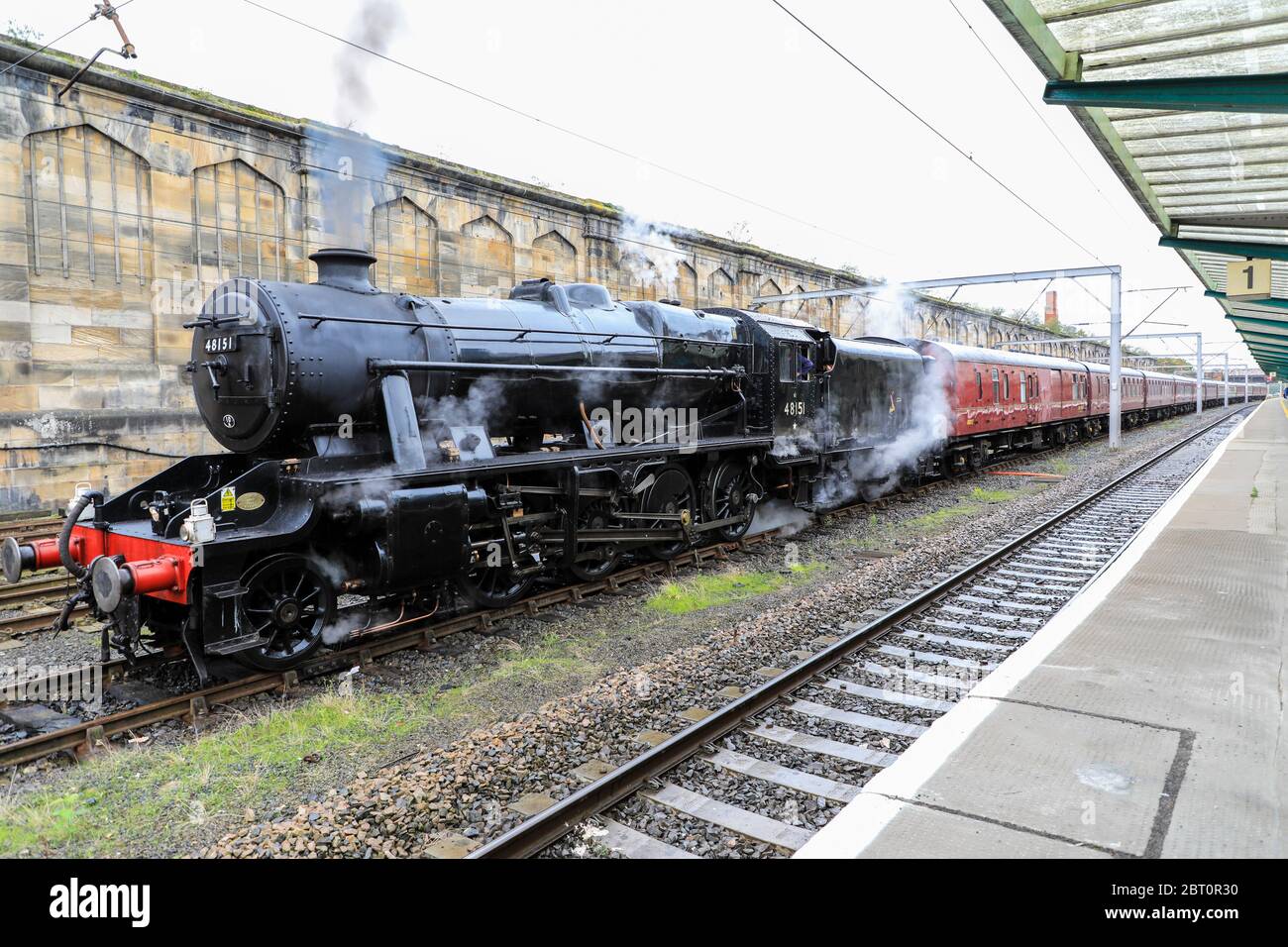Lms stanier class 8f 8151 immagini e fotografie stock ad alta ...