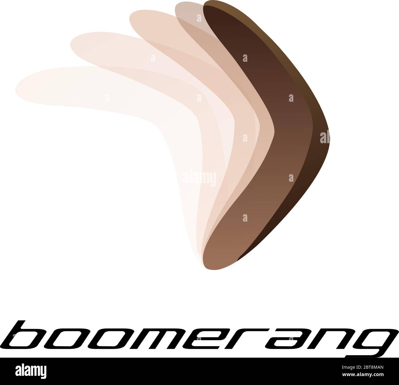Boomerang logo Immagini Vettoriali Stock - Alamy