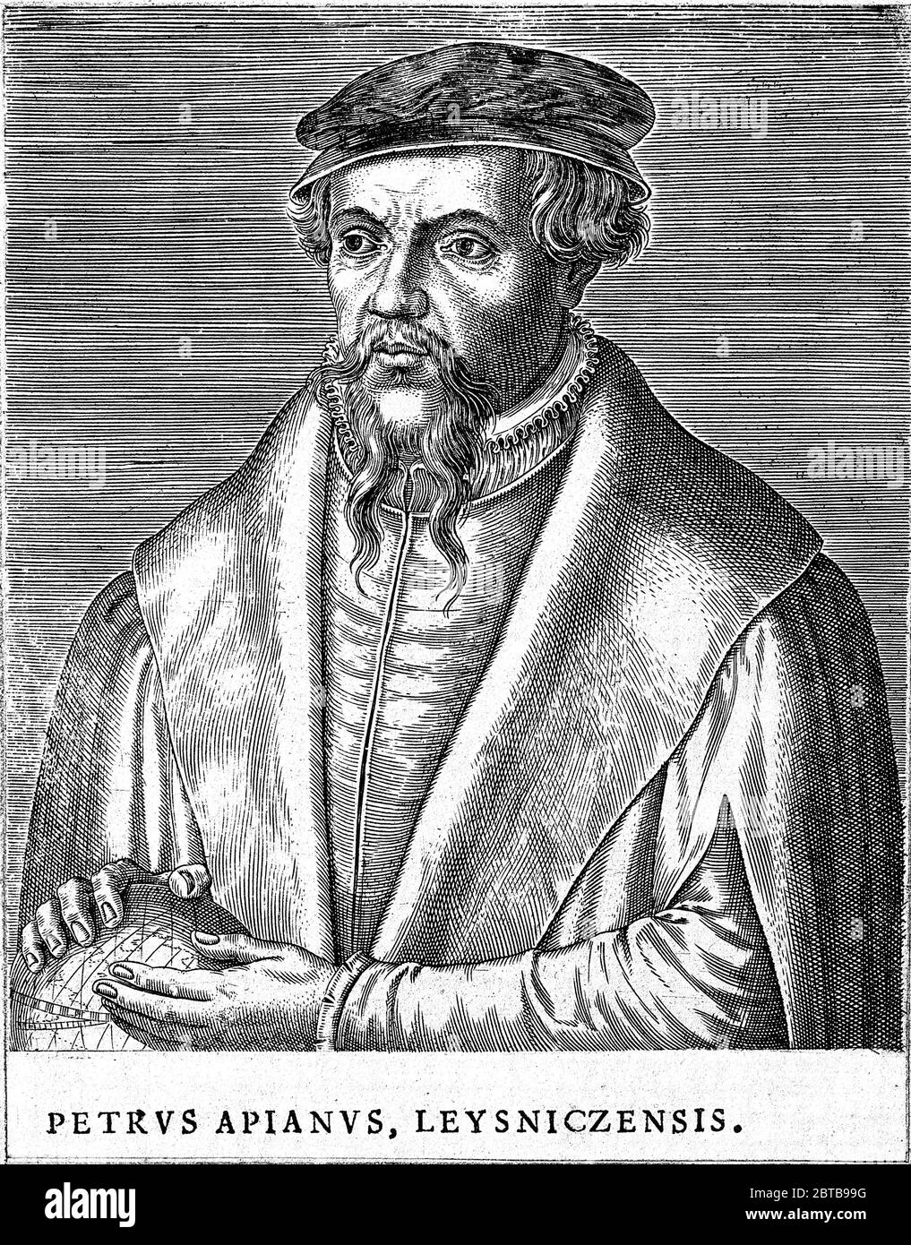 1540 ca, GERMANIA : l'astronomo e matematico tedesco PETER APIAN aka ...