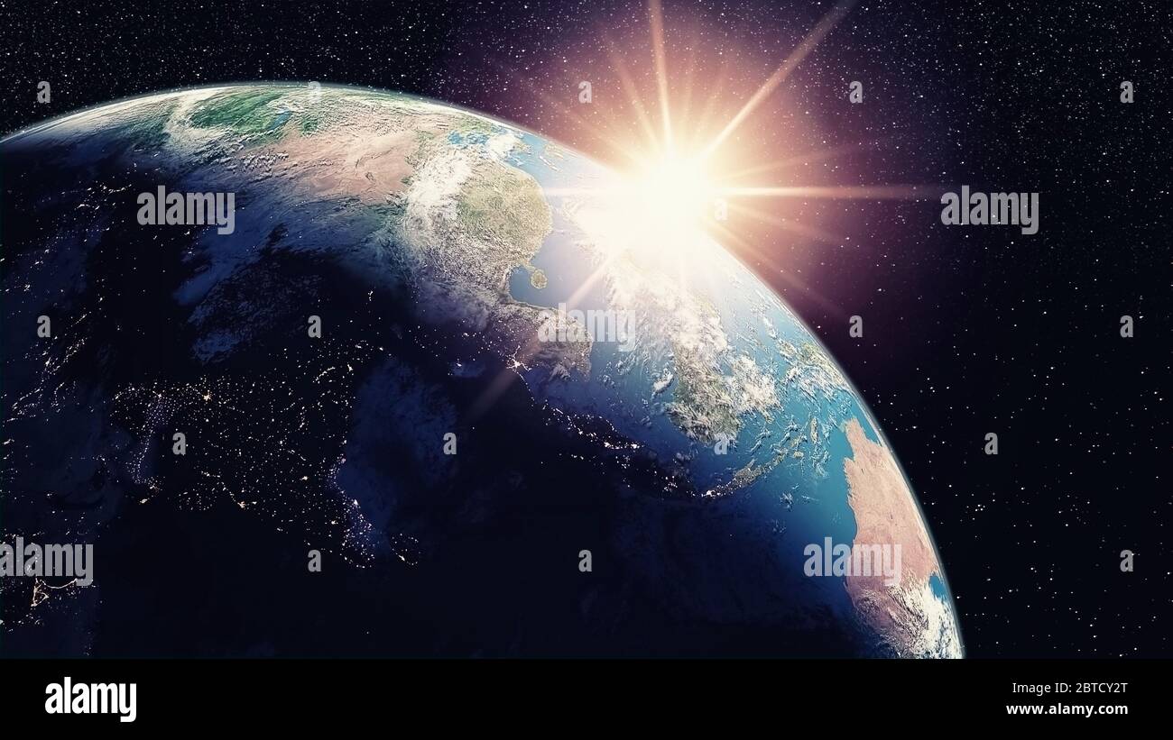 Spazio notturno della terra immagini e fotografie stock ad alta ...