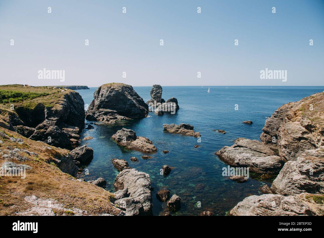 Belle ile en mer island immagini e fotografie stock ad alta risoluzione ...