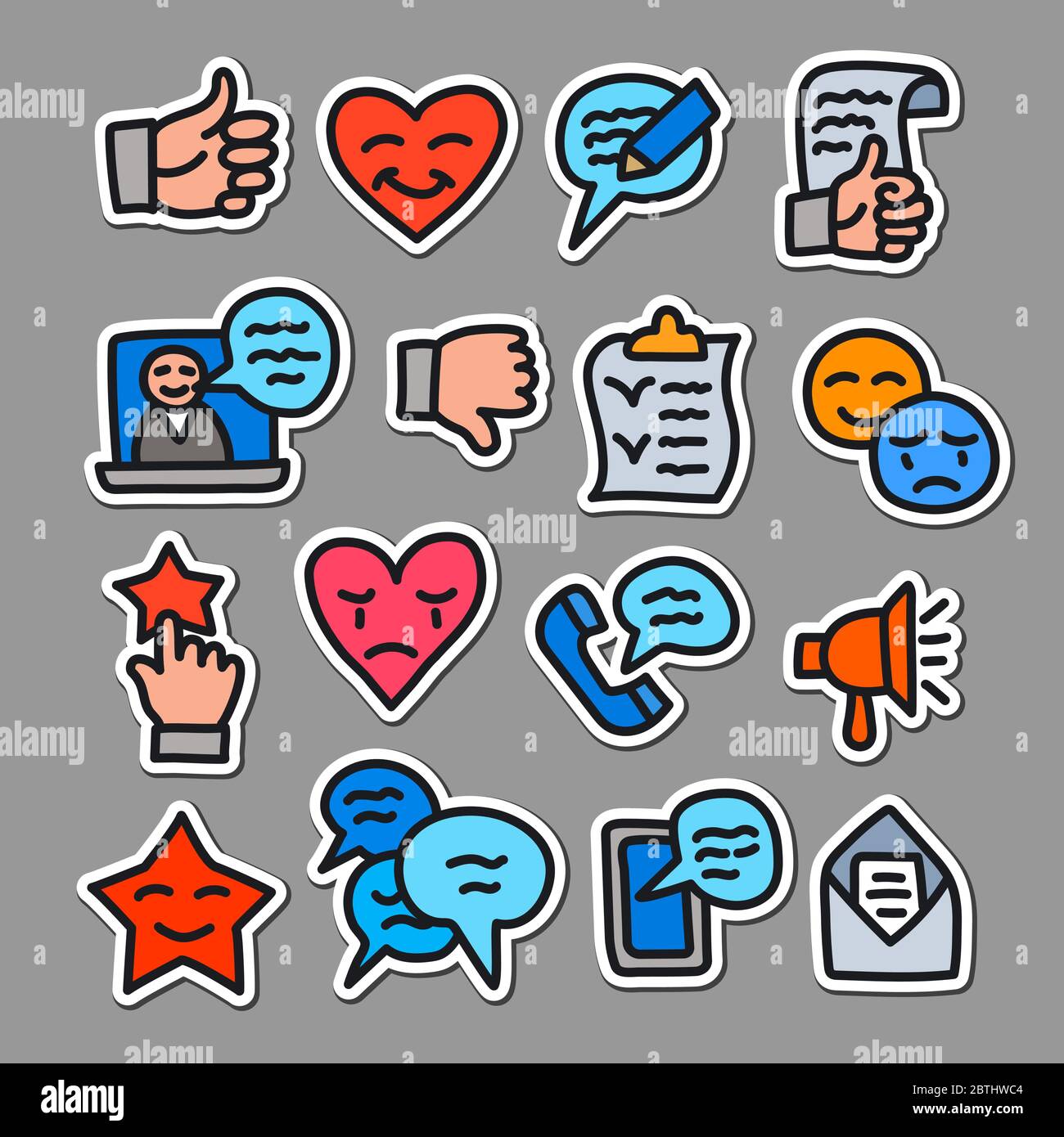 Gestione delle emozioni Immagini Vettoriali Stock - Alamy