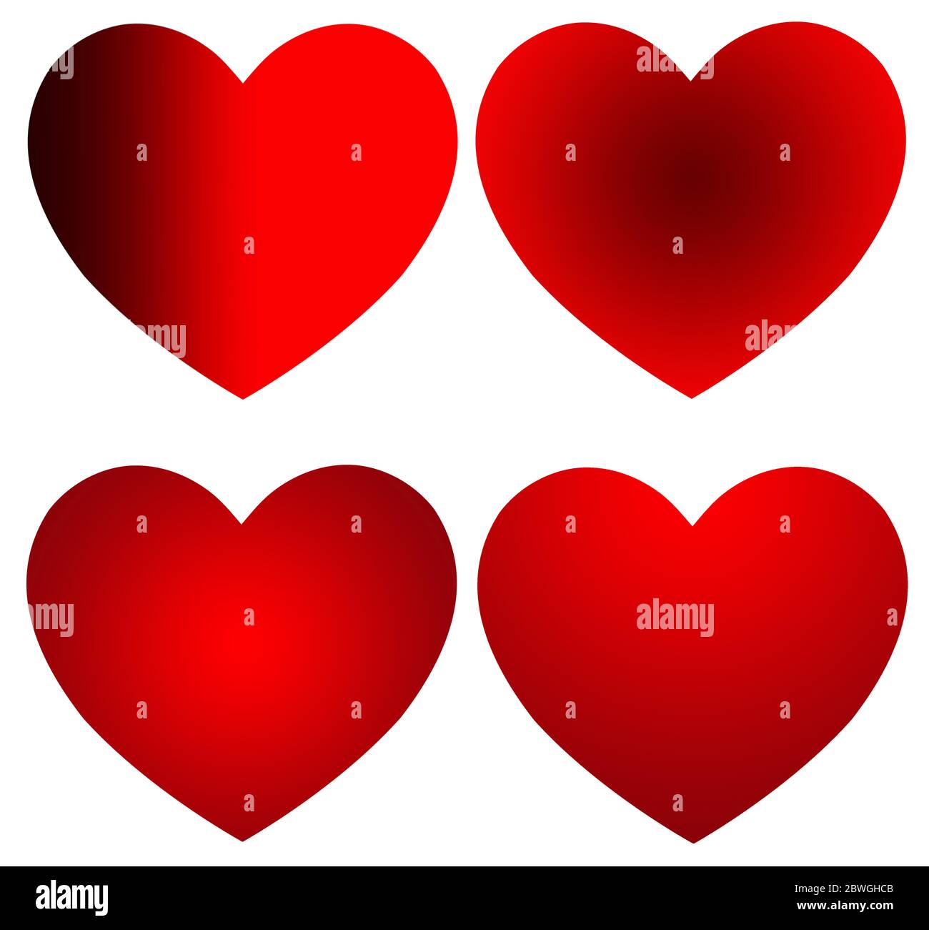 Sagoma del cuore a forma di cuore Immagini senza sfondo e Foto Stock ...