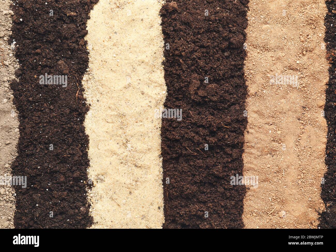 Tipi di suolo immagini e fotografie stock ad alta risoluzione - Alamy