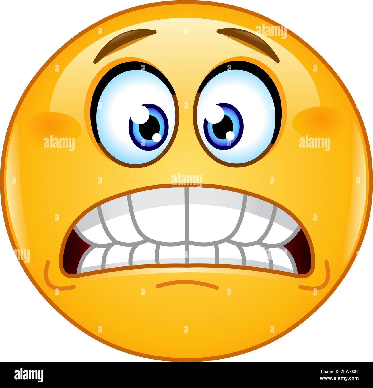 Disgust emoji Immagini Vettoriali Stock - Alamy