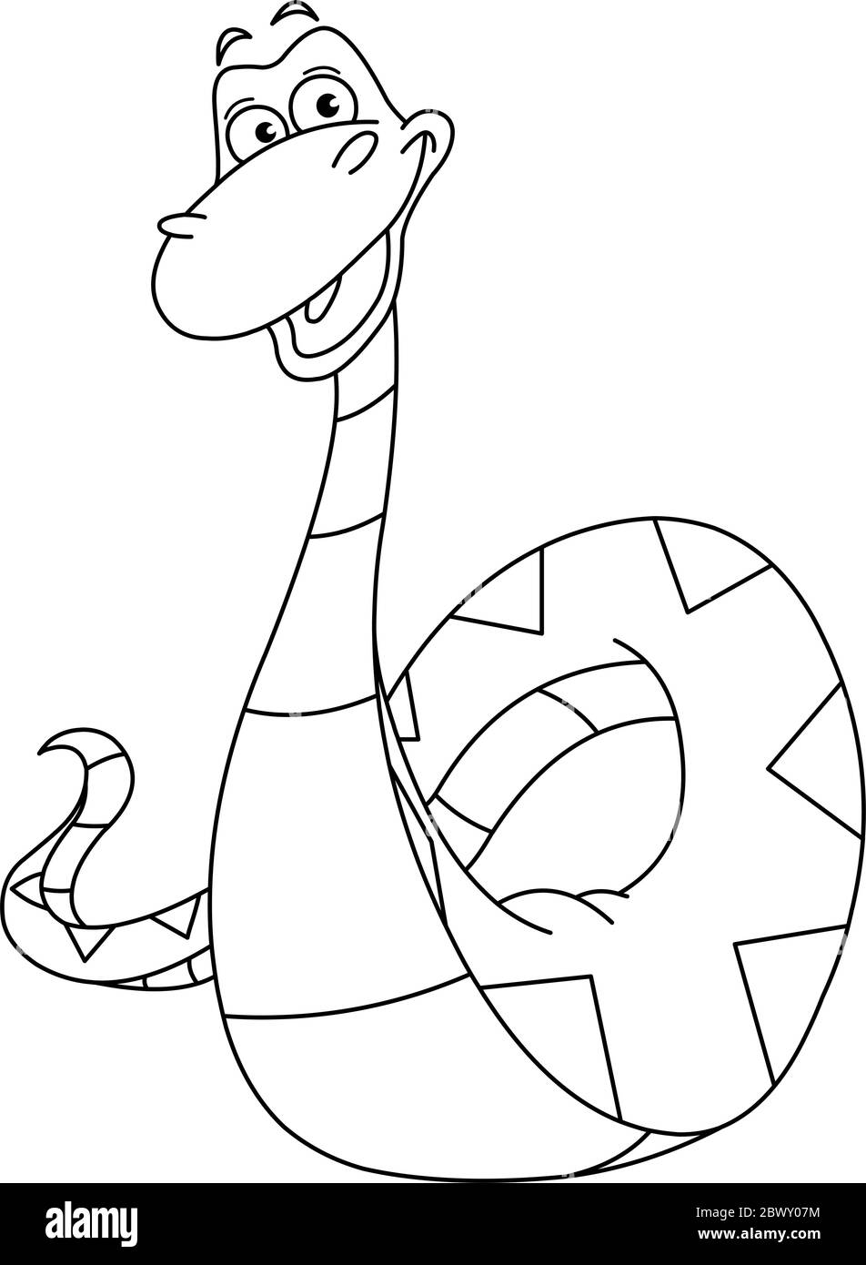 Disegno serpente Immagini Vettoriali Stock - Alamy