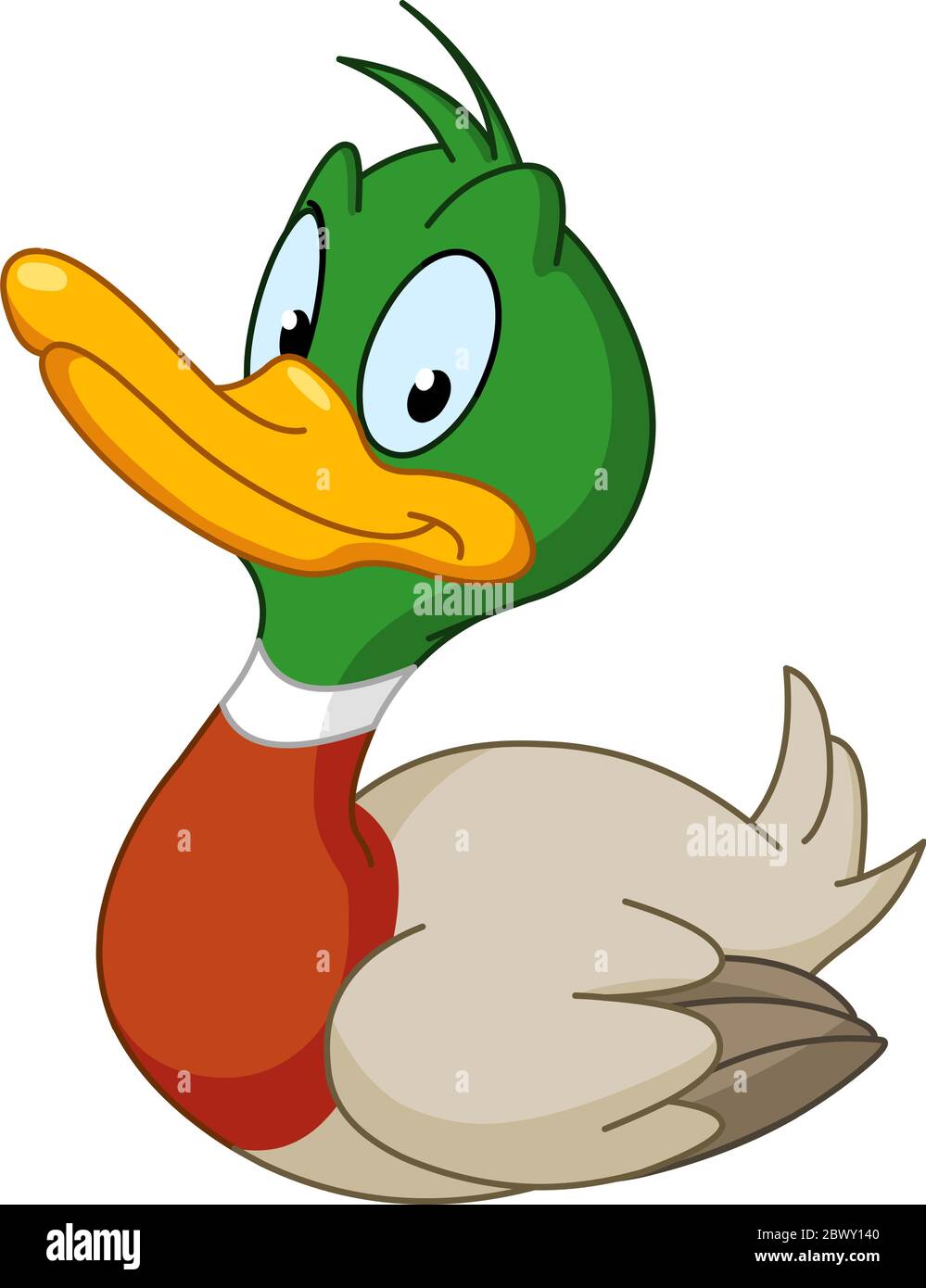 Cartone animato di anatra immagini e fotografie stock ad alta ...