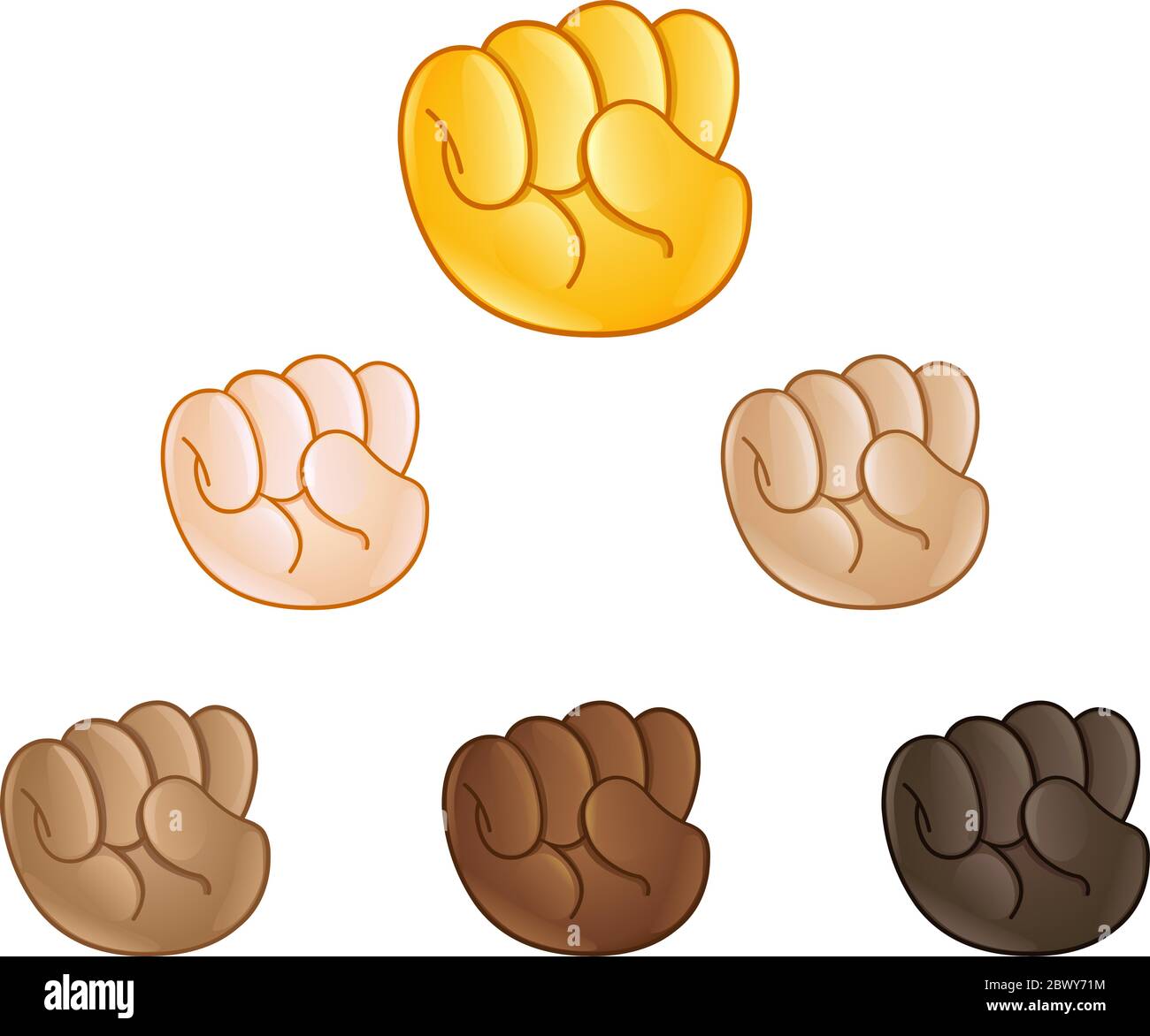 Emoji emoticon smiley vector set immagini e fotografie stock ad alta ...