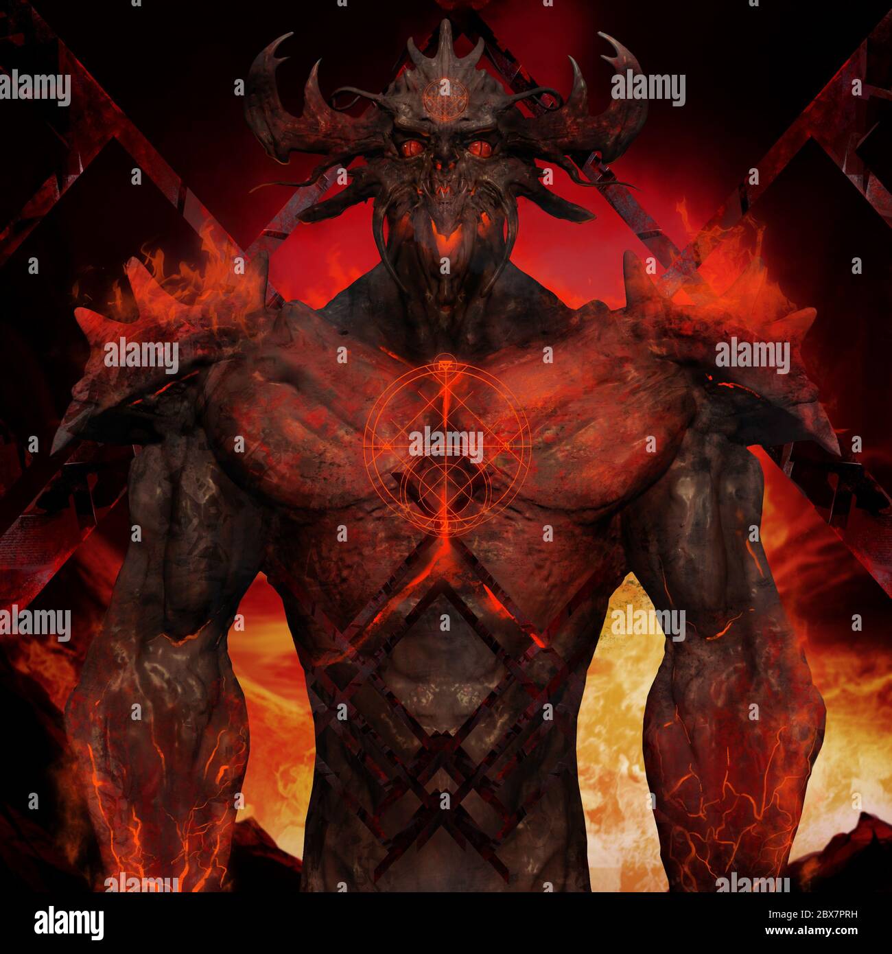 Inferno Lucifero Immagini e Fotos Stock - Alamy
