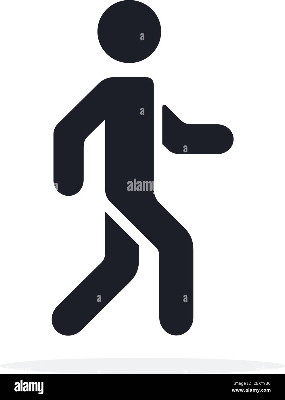 Simbolo pedonale Immagini Vettoriali Stock - Alamy