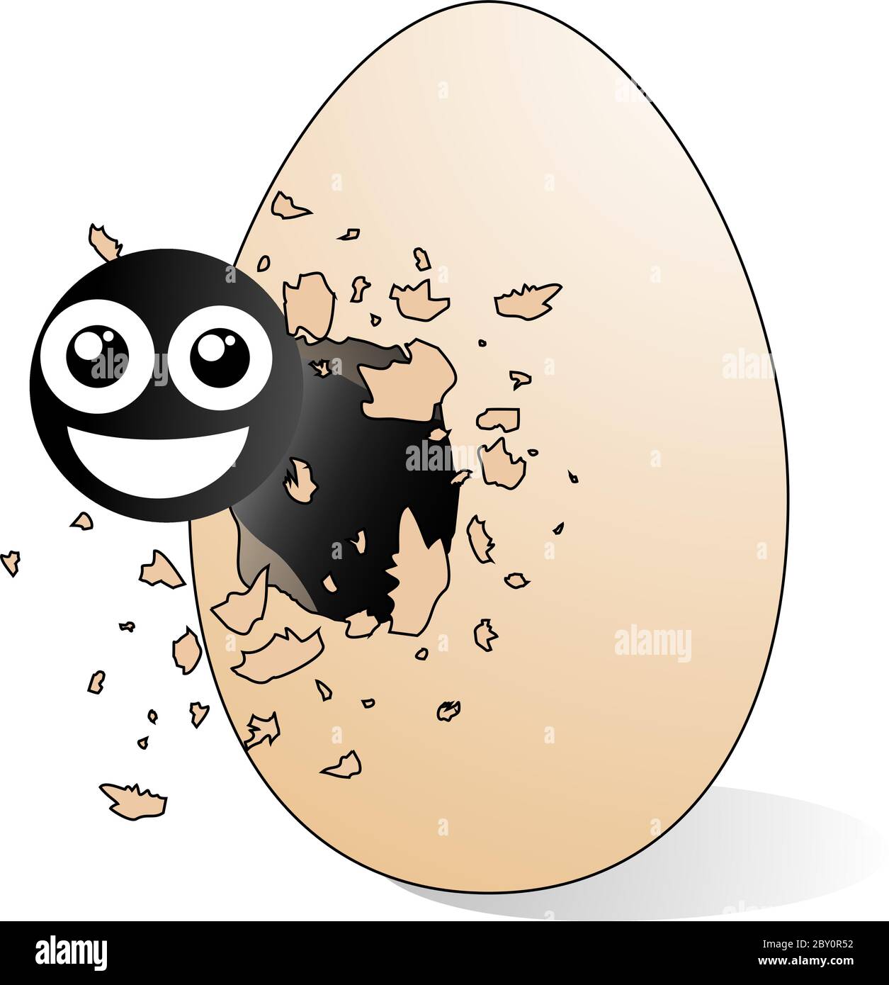 Animal egg Immagini Vettoriali Stock - Alamy