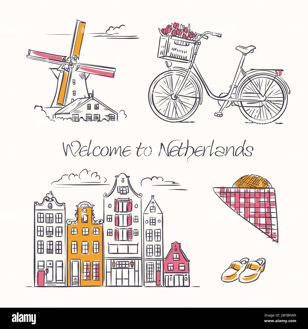 Simboli di amsterdam Immagini Vettoriali Stock - Alamy