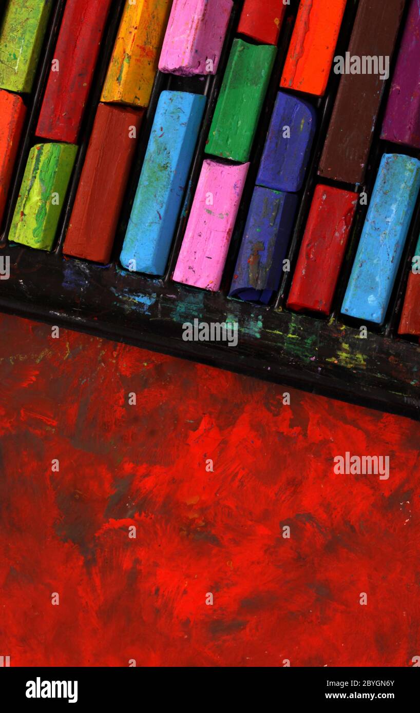 Pastelli a cera immagini e fotografie stock ad alta risoluzione - Alamy