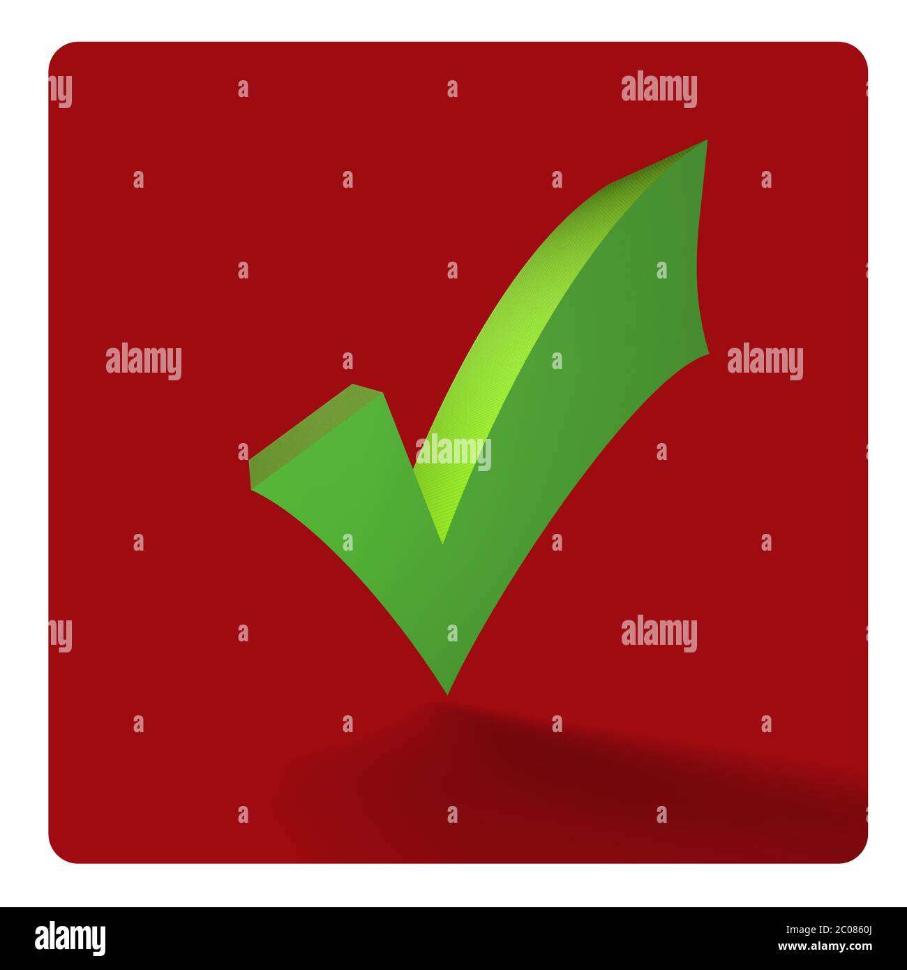 Simbolo di spunta verde immagini e fotografie stock ad alta risoluzione ...