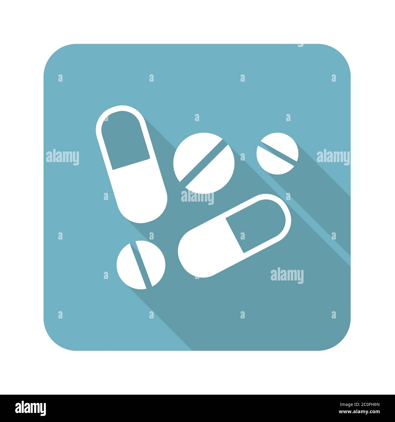 Simbolo dell'icona della forma del farmaco immagini e fotografie stock ...