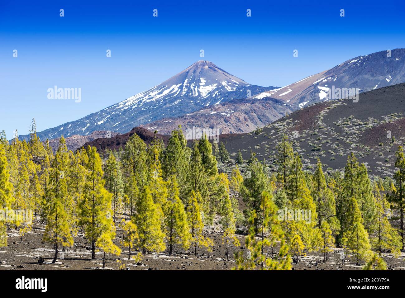 El pico de teide vulcano montagna immagini e fotografie stock ad alta ...