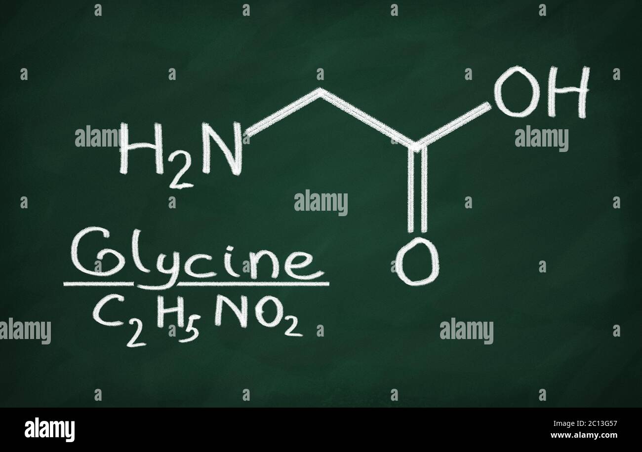 Glycine molecular immagini e fotografie stock ad alta risoluzione - Alamy