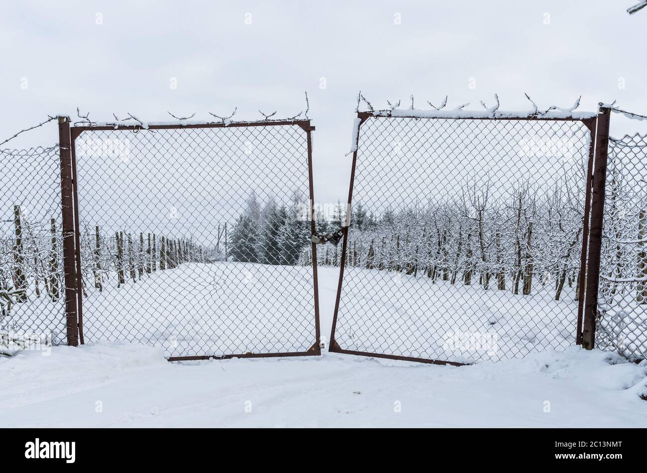 Chiuso gate immagini e fotografie stock ad alta risoluzione - Alamy