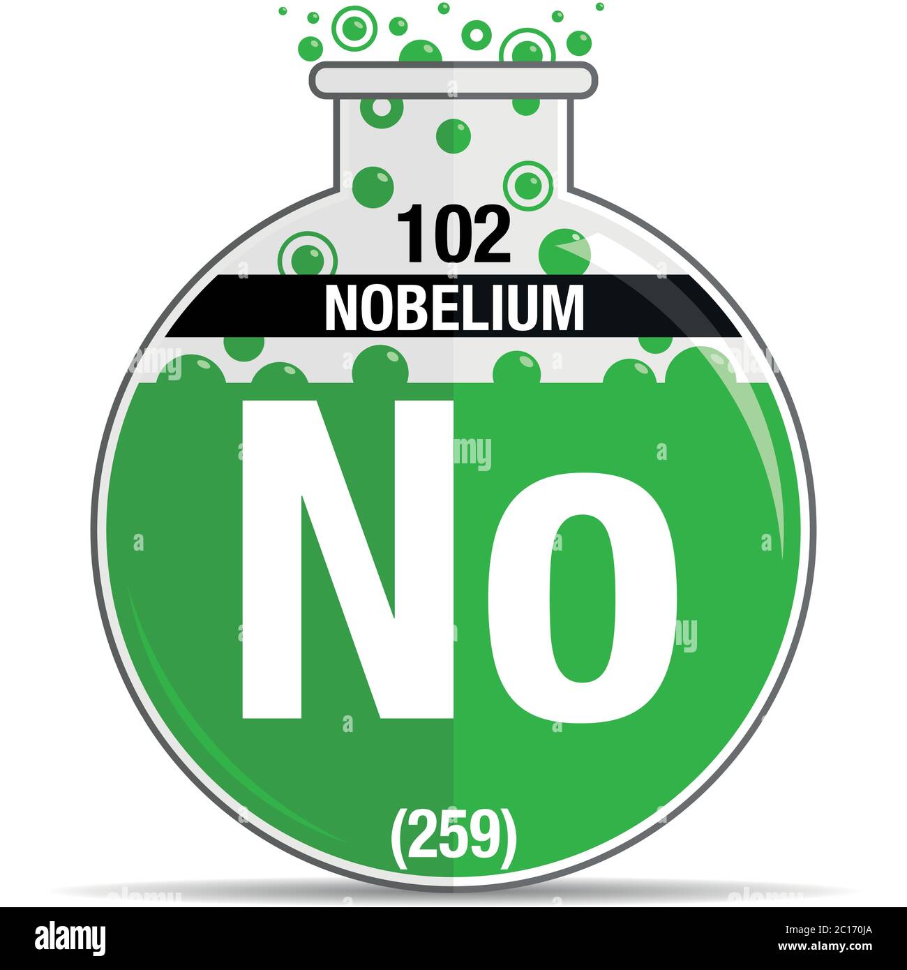 Numero atomico 102 Immagini Vettoriali Stock - Alamy