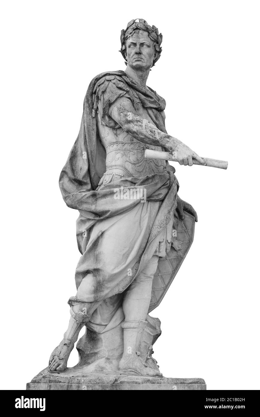 Statua giulio cesare Foto e Immagini Stock in Bianco e Nero - Alamy