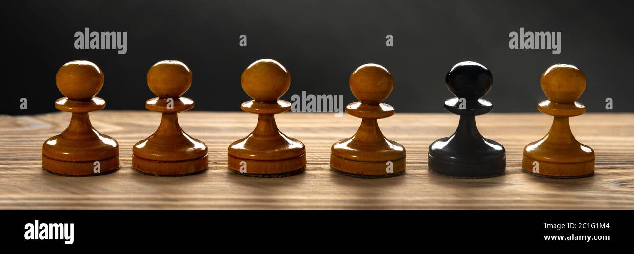 Pedina Degli Scacchi Nera Immagini e Fotos Stock - Alamy