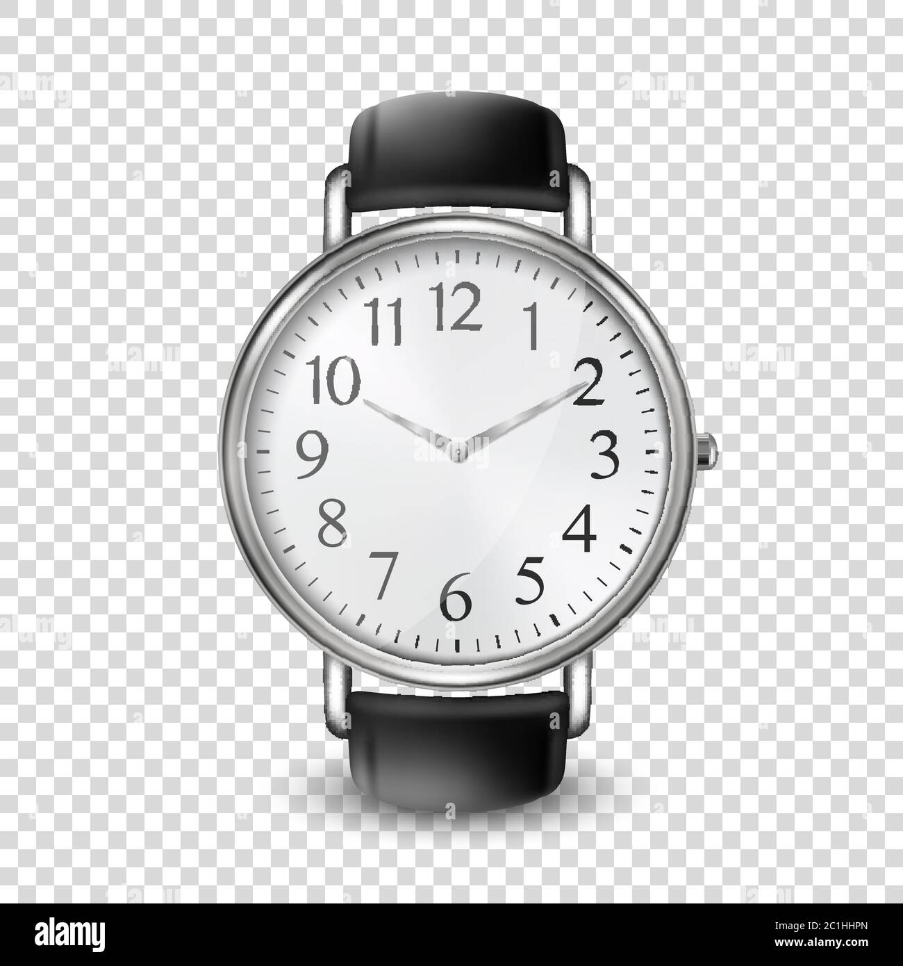 3d Vector Realistic Golden Classic vintage Unisex orologio da polso ...