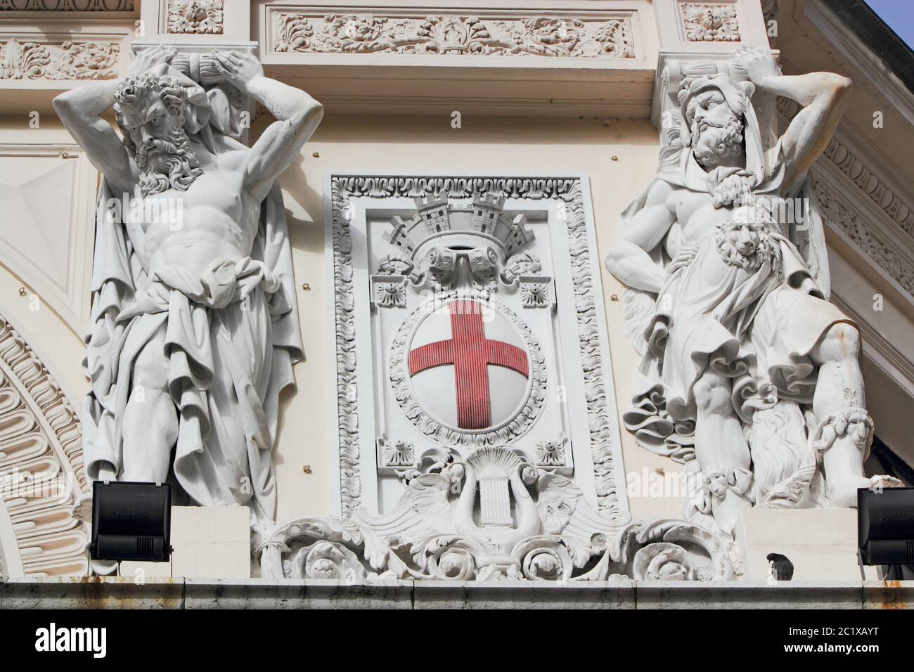 Genoa coat of arms immagini e fotografie stock ad alta risoluzione - Alamy
