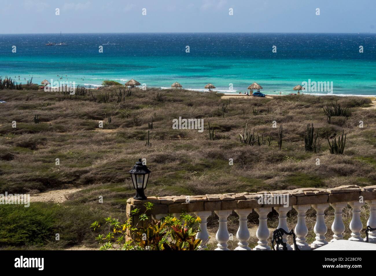 Spiaggia di arashi sull'isola di aruba immagini e fotografie stock ad ...