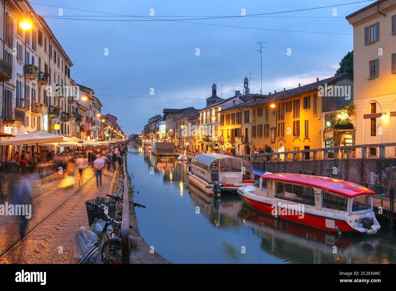 Milan naviglio grande immagini e fotografie stock ad alta risoluzione ...