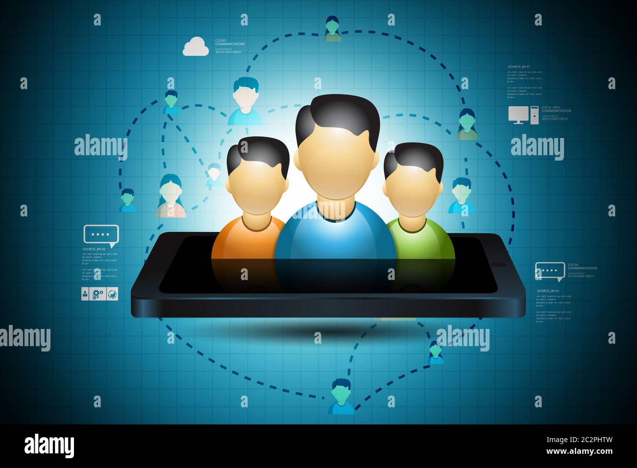 Profilo utente di rete immagini e fotografie stock ad alta risoluzione ...