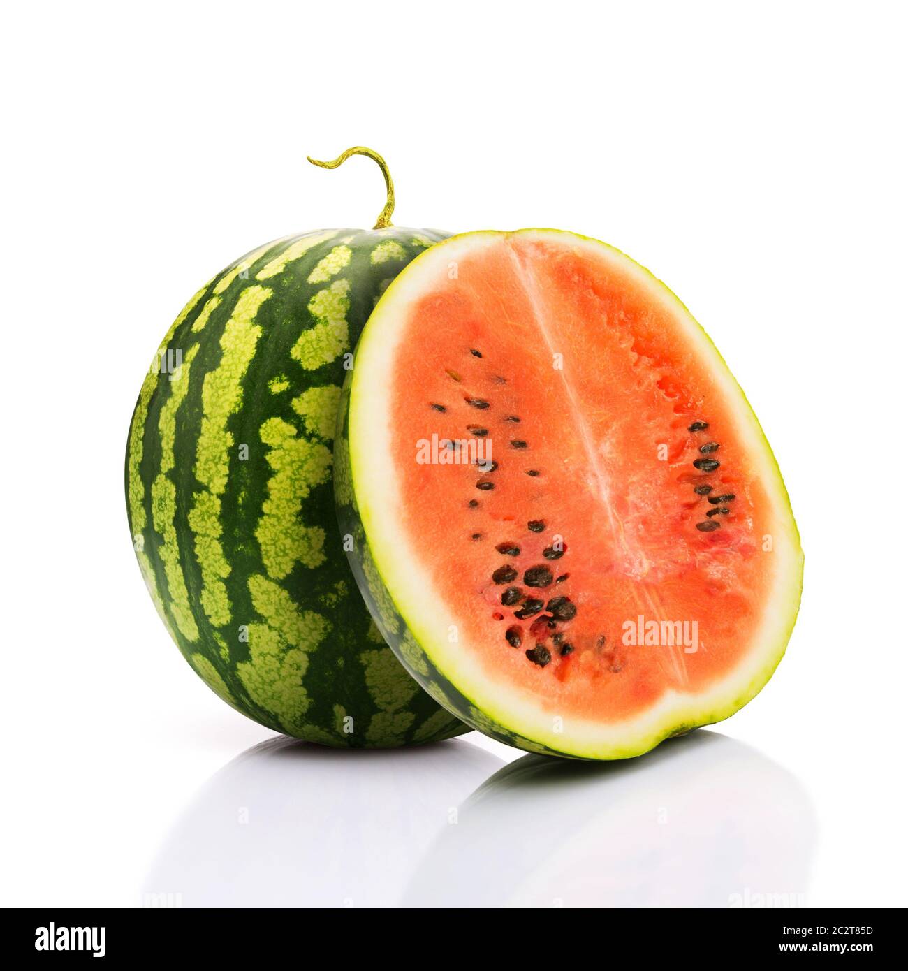 Spicchio anguria sfondo bianco immagini e fotografie stock ad alta ...