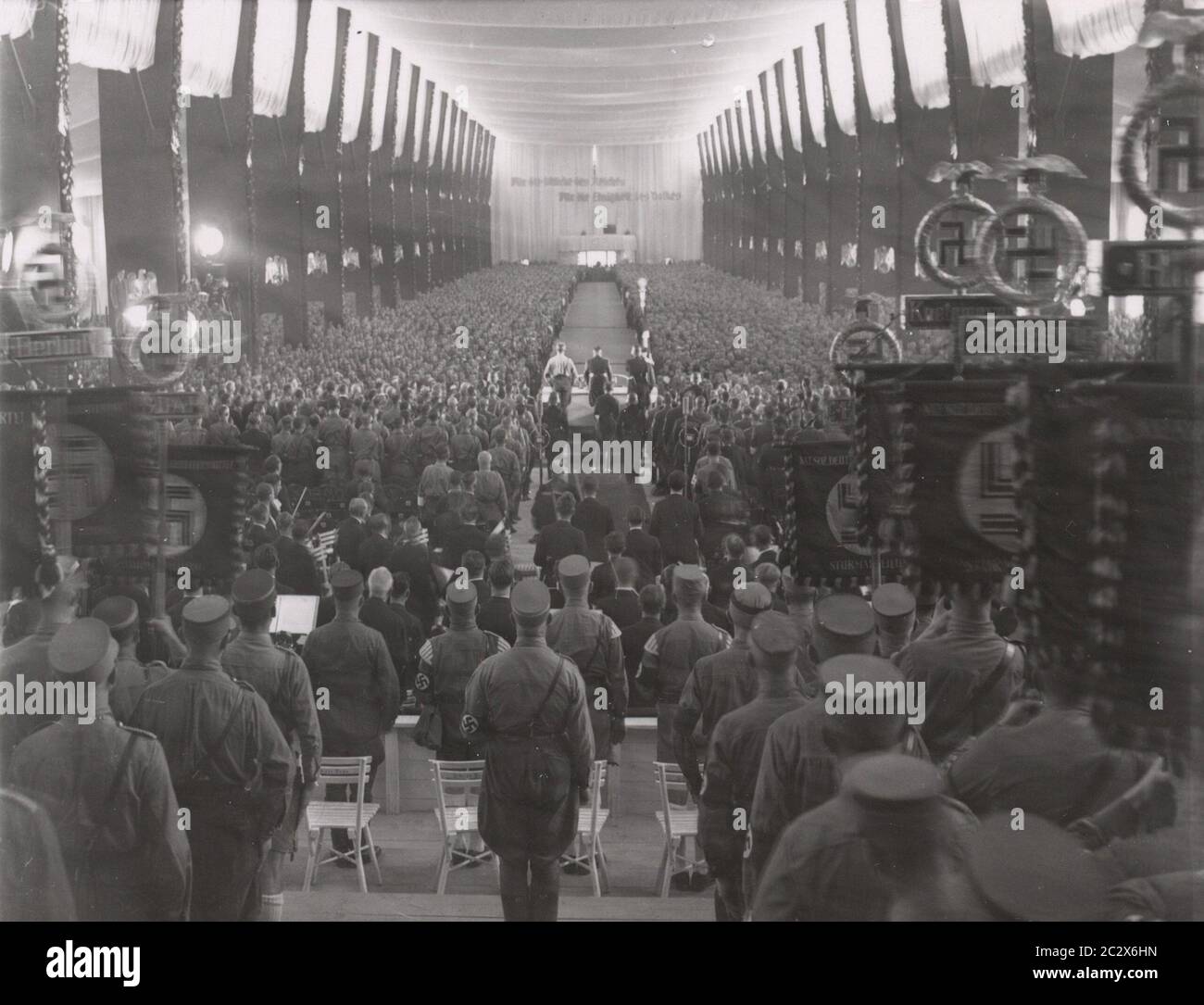 Foto del partito nazista Rally a Norimberga 1933 - Congresso del ...